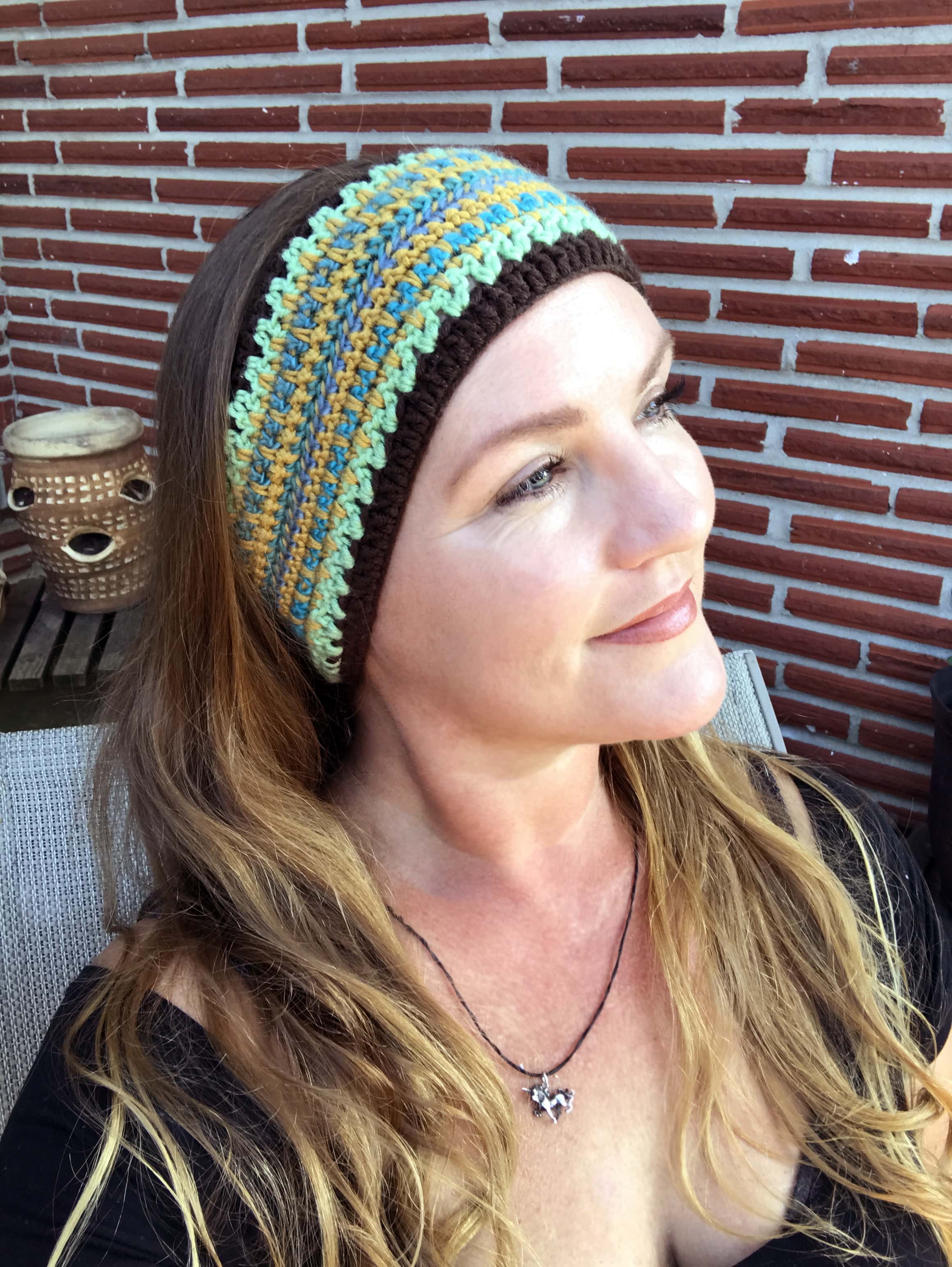 Boho Crochet Headband Pattern | Free Crochet Pattern - Stardust Gold ...
