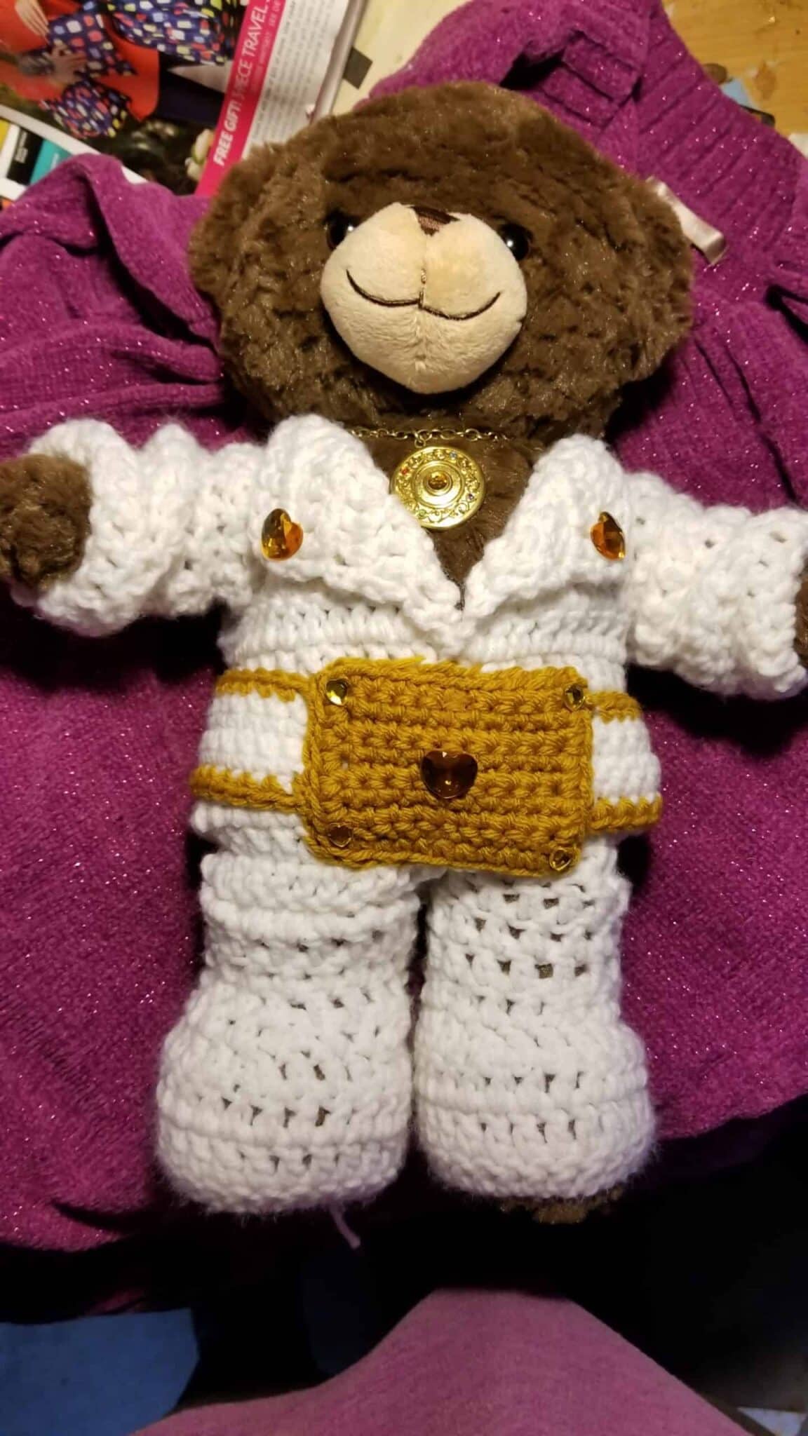 Elvis Aloha Hawaii Baby Onesie ~jumpsuit crochet pattern - FREE crochet ...