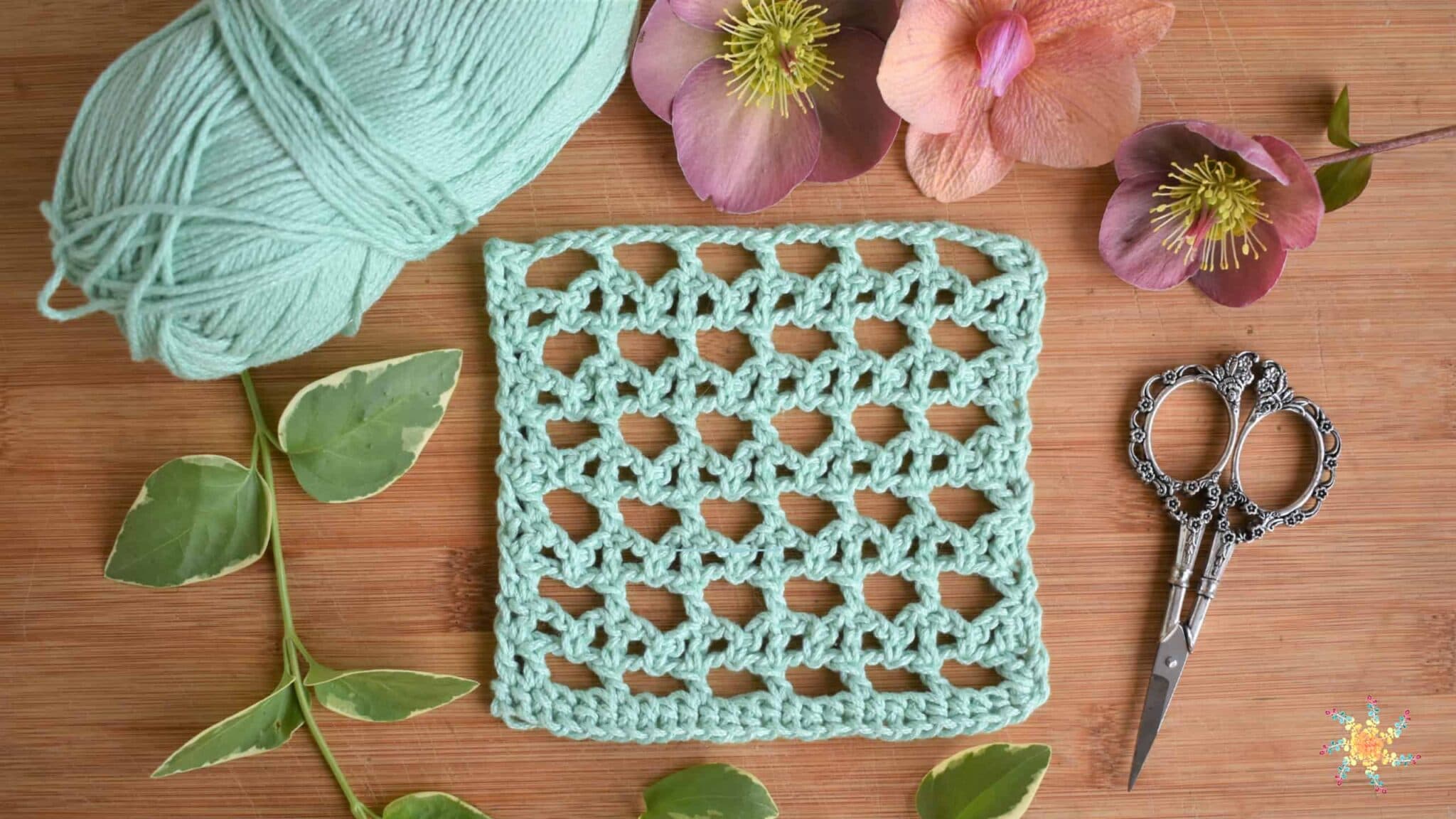Pretty Picot Mesh | Crochet Video Tutorial for Beginners | Stitch ...