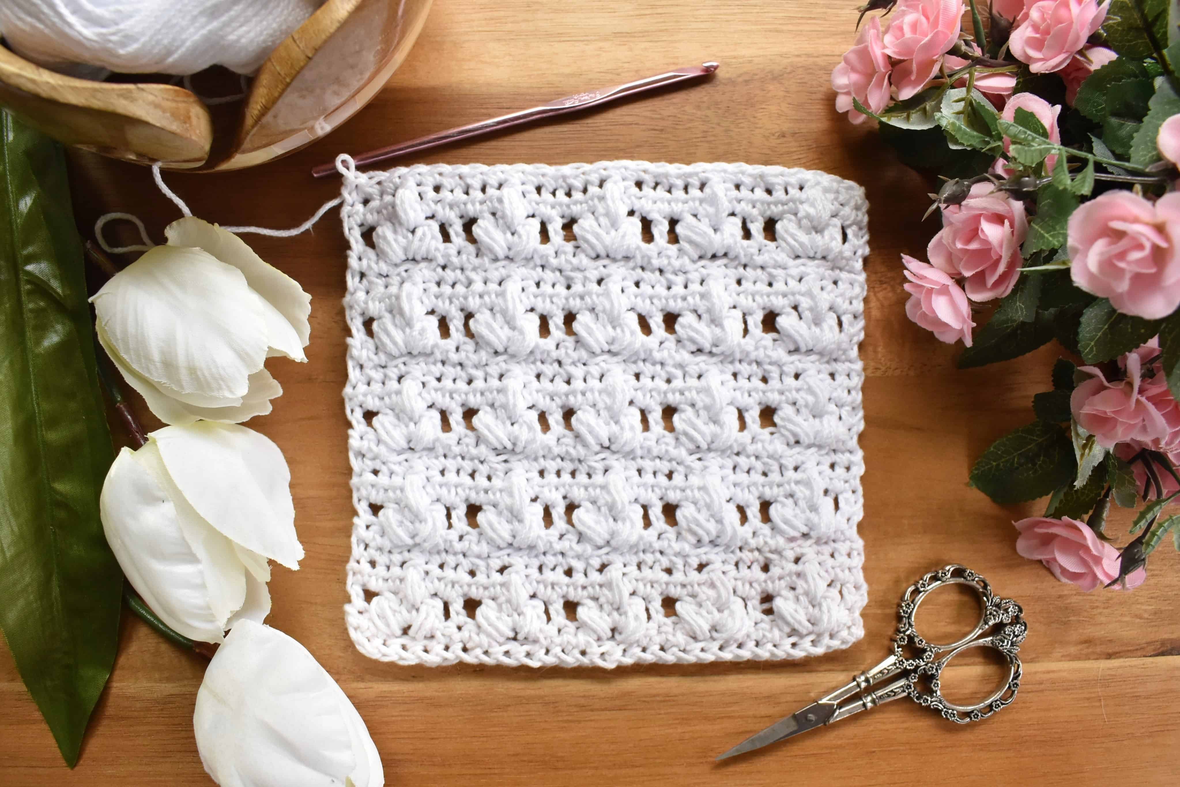 How to Crochet: Fleur-de-lis (Saints) Stitch | Crochet Video Tutorial ...