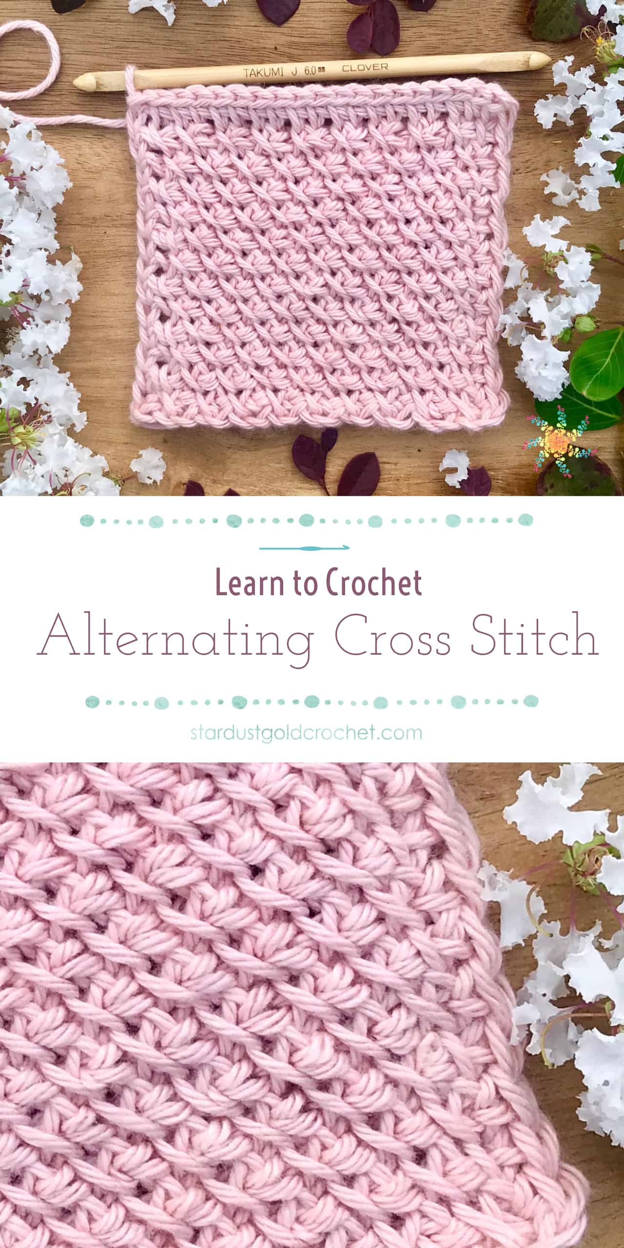 Alternating Cross Stitch | Crochet Video Tutorial for Beginners | Stitch Explorers Series ...