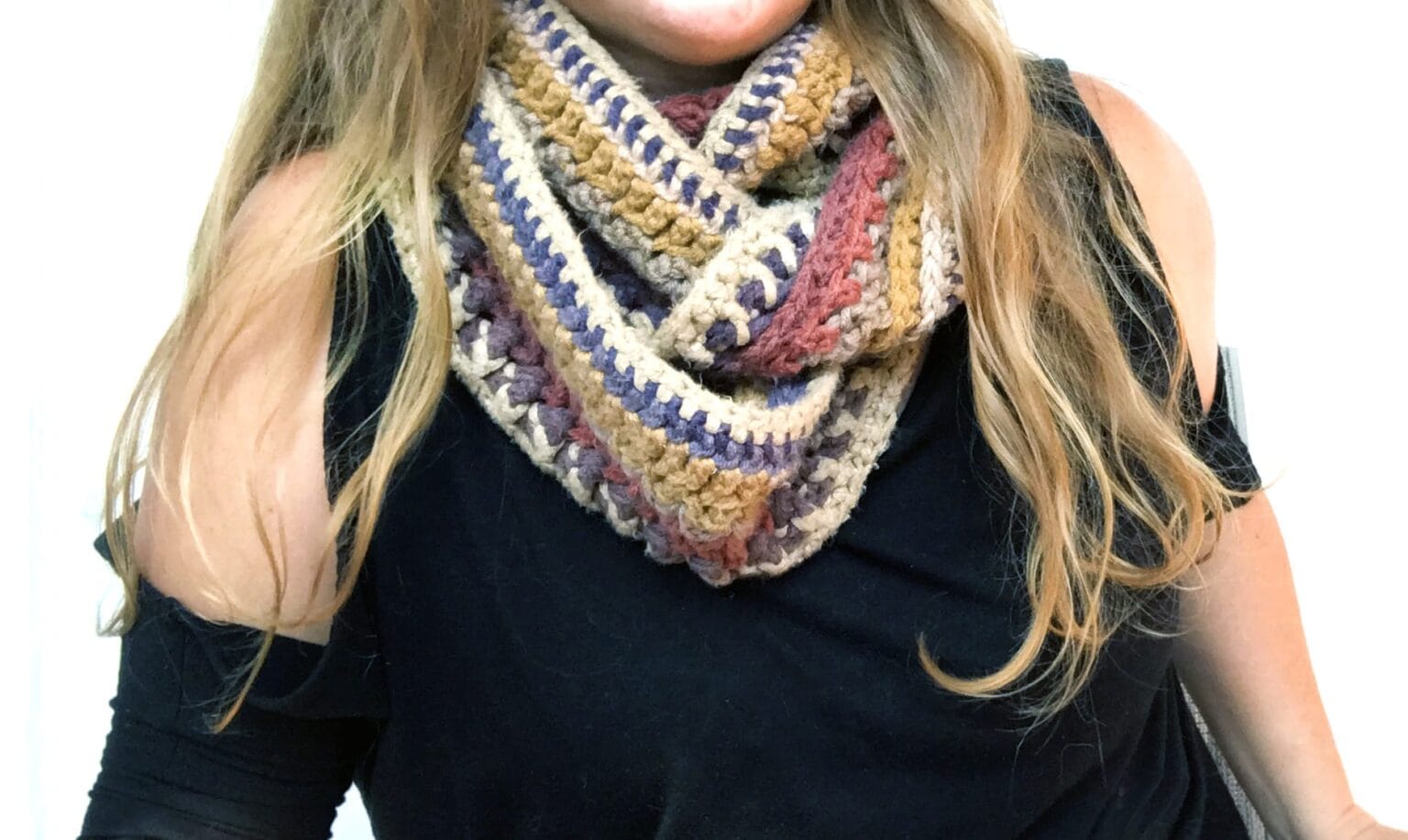 Mandala Infinity Scarf | Free Crochet Pattern & Video Tutorial ...