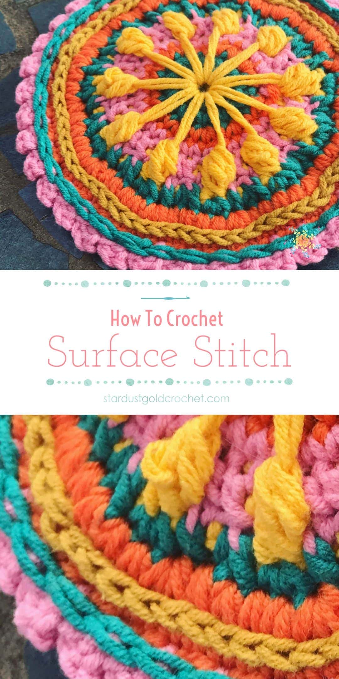 Surface Stitch | Crochet Video Tutorial | Stitch Explorers Series ...
