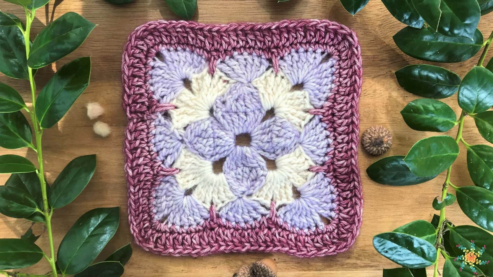 Three Color Square | Beginner Crochet Video Tutorial | Stitch Explorers ...