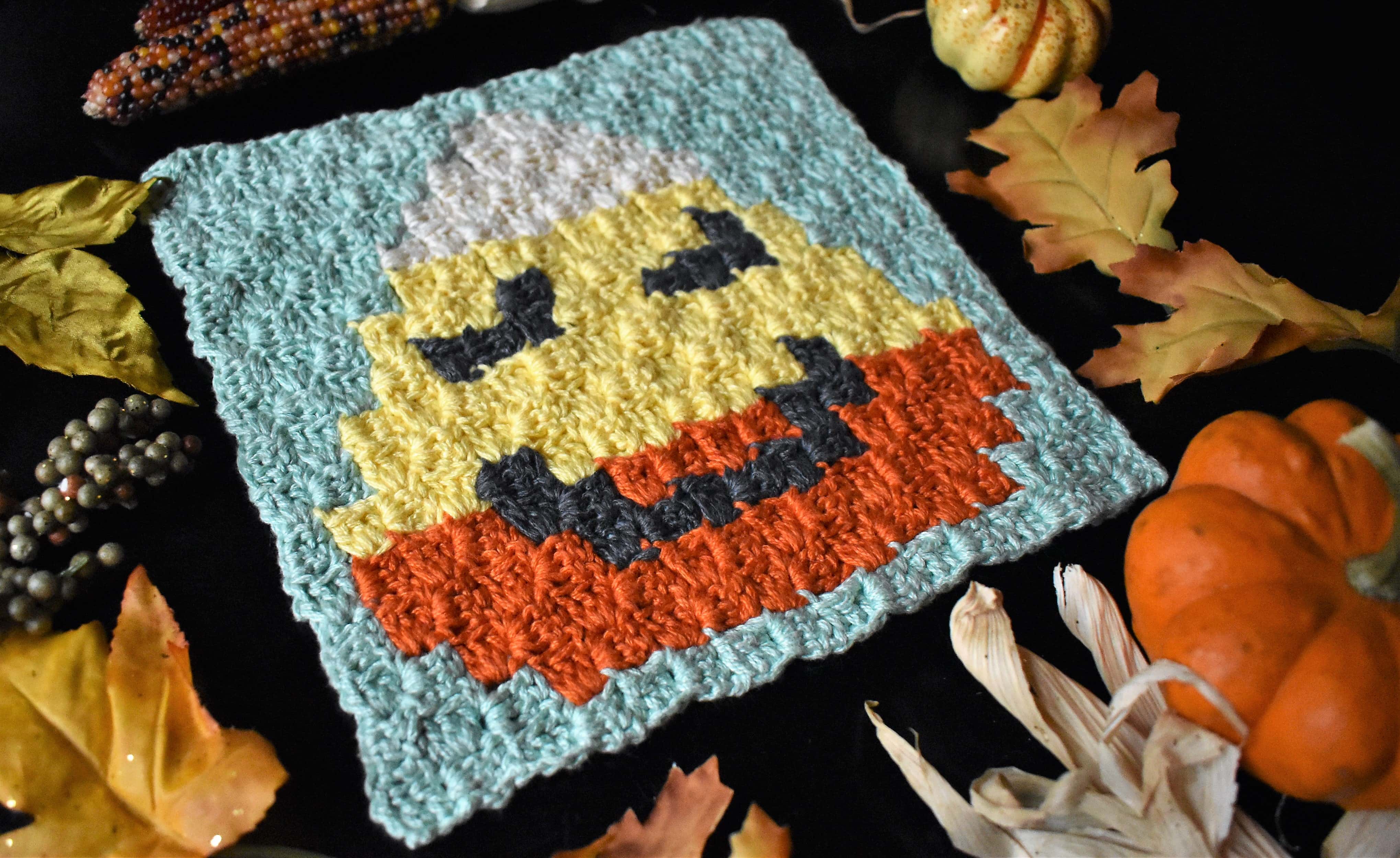 Candy Corn C2C Square Free Crochet Pattern PDF | Part 2 of 8 - Stardust ...