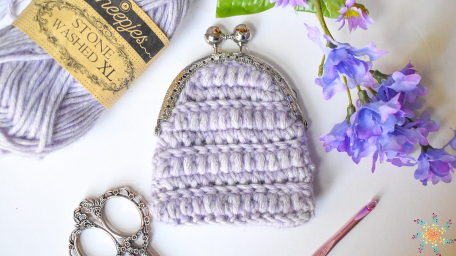 Crochet Coin Purse Tutorial | Lilac Dreams Coin purse | Crochet ...