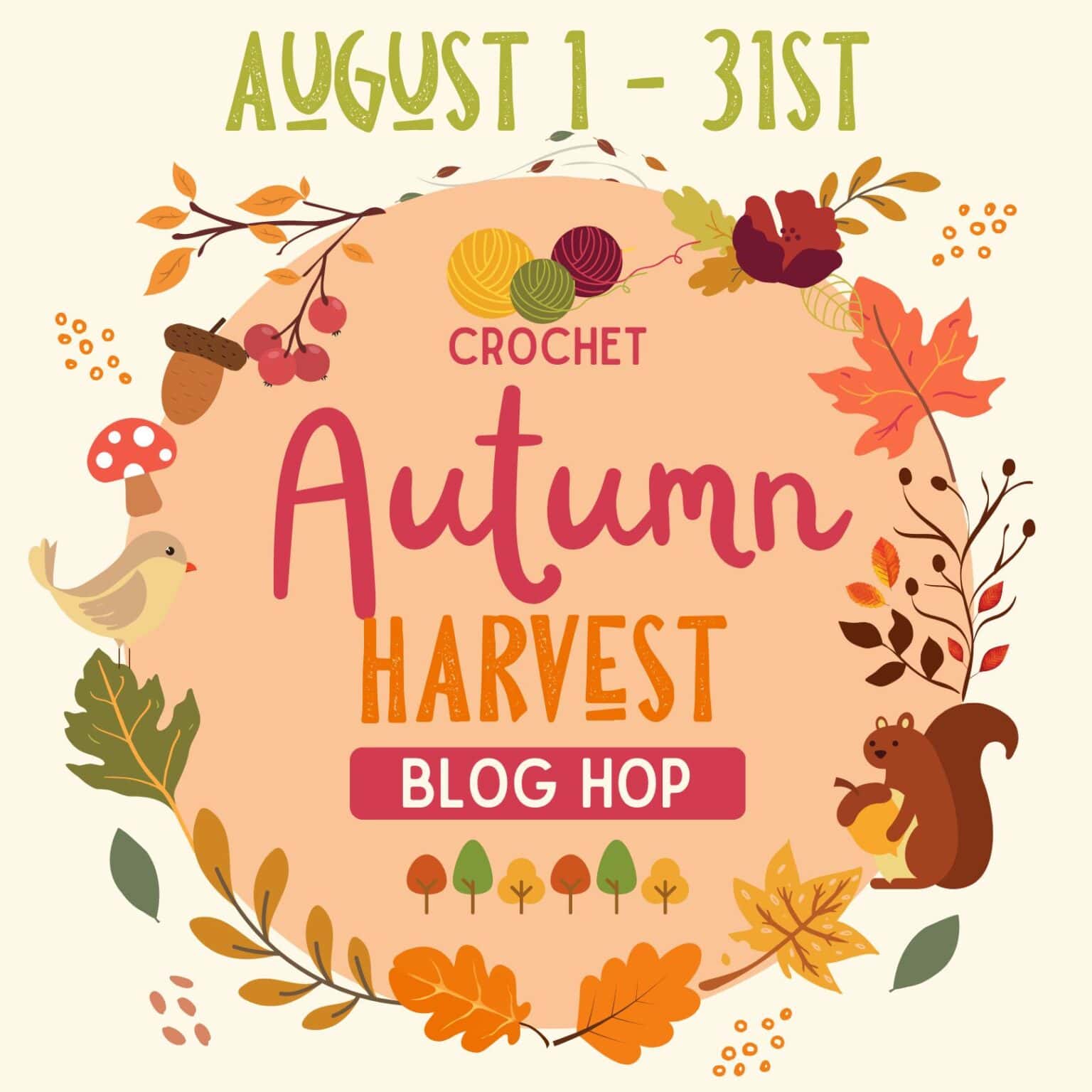 Autumn Harvest Crochet Blog Hop | Free Fall Crochet Patterns - Stardust ...