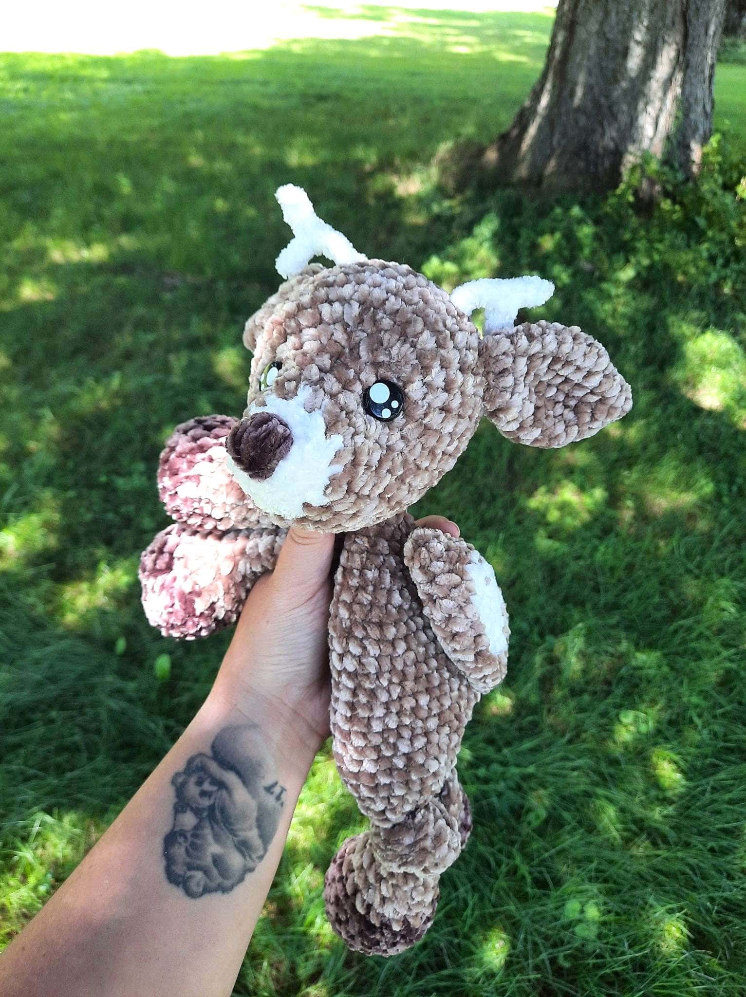 Amigurumi Buck Deer Snuggler Crochet Pattern by Katherine Rombold Tarr ...