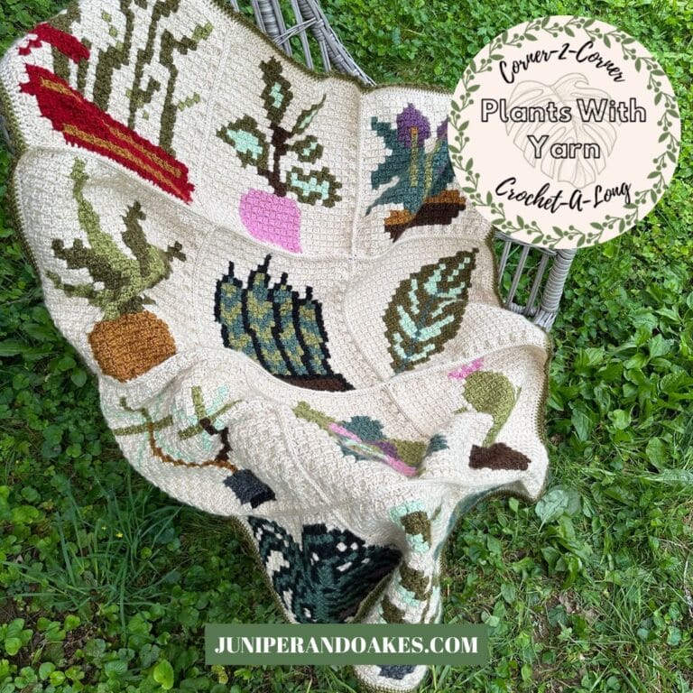 How to Crochet a Peace Lily Using C2C (Free Crochet Pattern) - Stardust ...