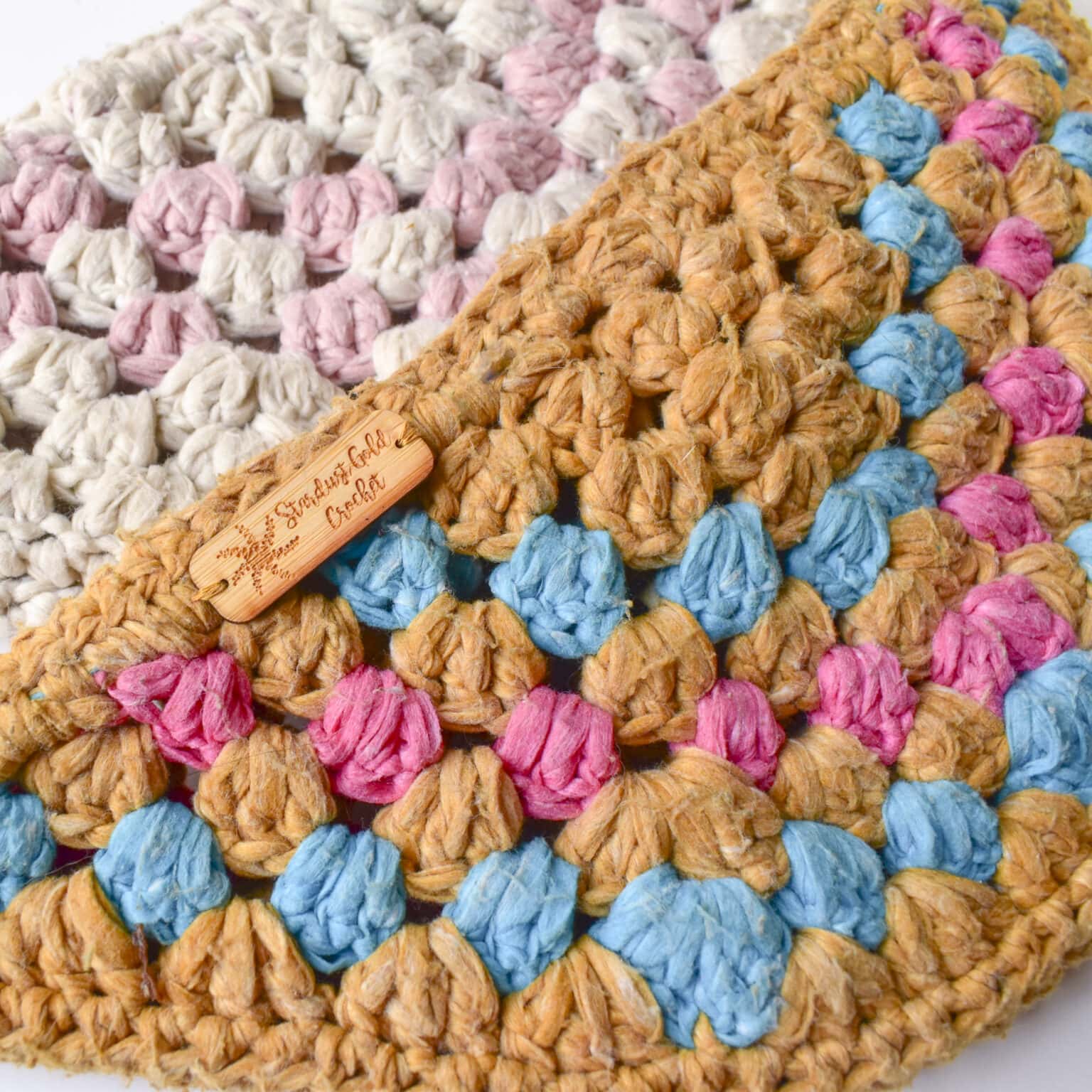 How To Crochet a Crossbody Bag Pattern (Step-By-Step) - Stardust Gold ...