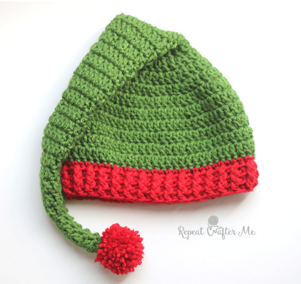 25 Free Elf Hat Crochet Patterns The Entire Family Will LOVE - Stardust ...