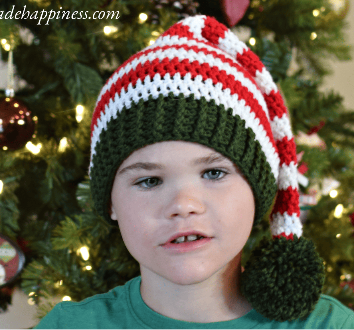 25 Free Elf Hat Crochet Patterns The Entire Family Will LOVE - Stardust ...
