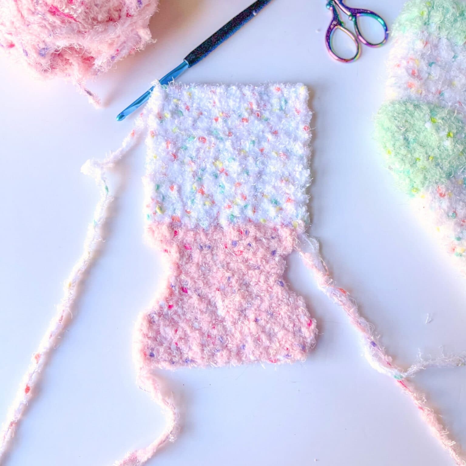 How to Crochet Socks the Easy Way (Step by Step) - Stardust Gold Crochet