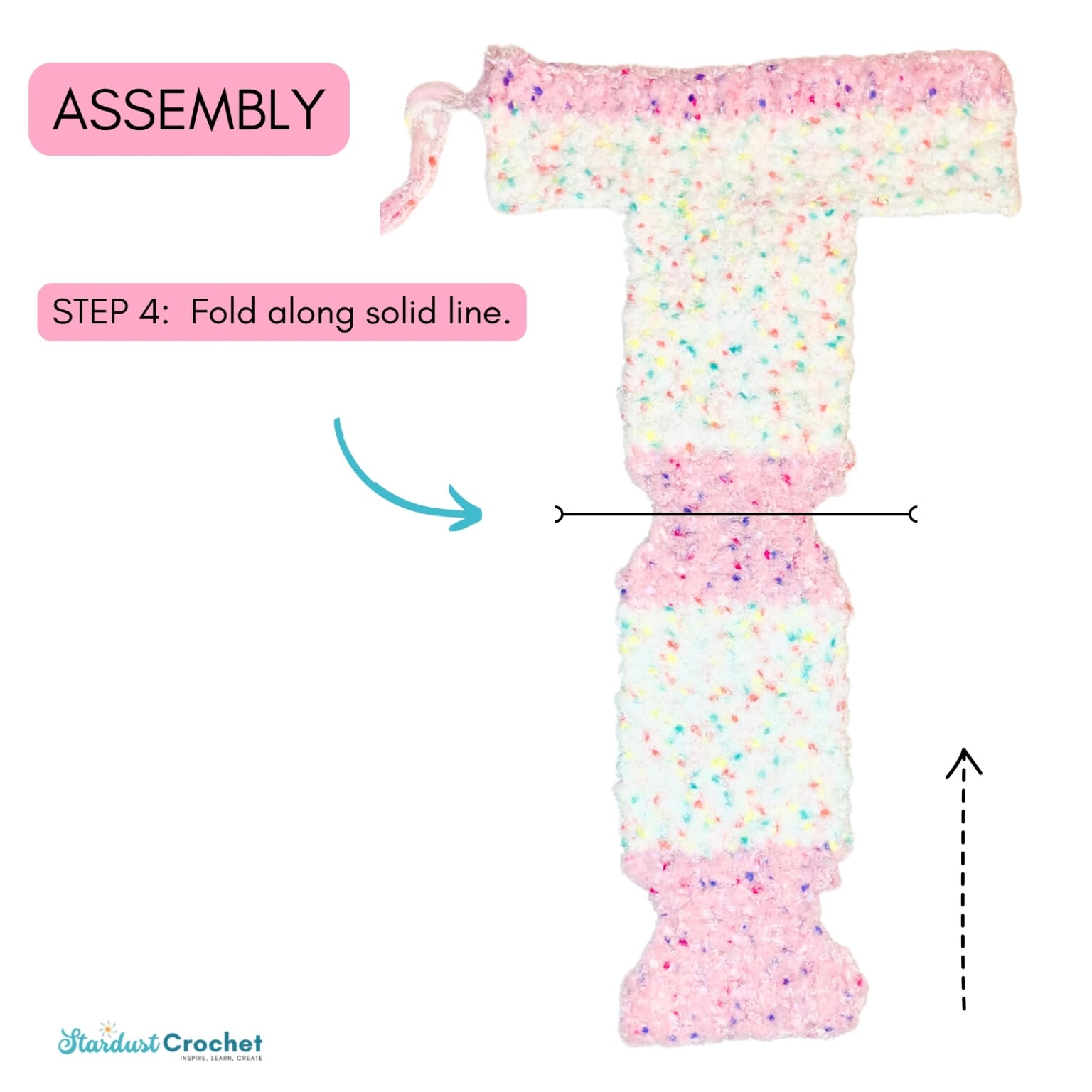 How to Crochet Socks the Easy Way (Step by Step) - Stardust Gold Crochet