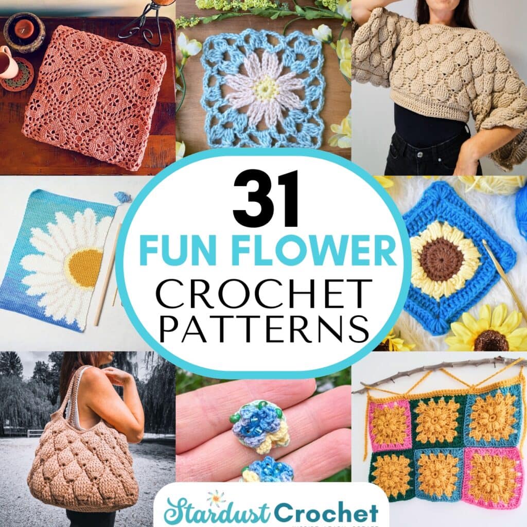 31 Flower Crochet Patterns | May Flowers Crochet Pattern Blog Hop ...