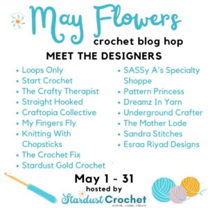 31 Flower Crochet Patterns | May Flowers Crochet Pattern Blog Hop ...