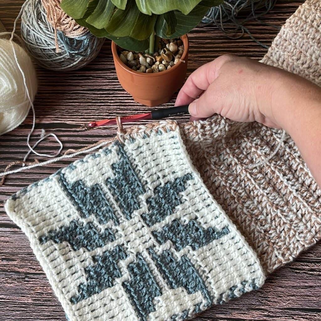 Cozy Winter Whispers Pocket Scarf - Free Crochet Pattern - Stardust ...